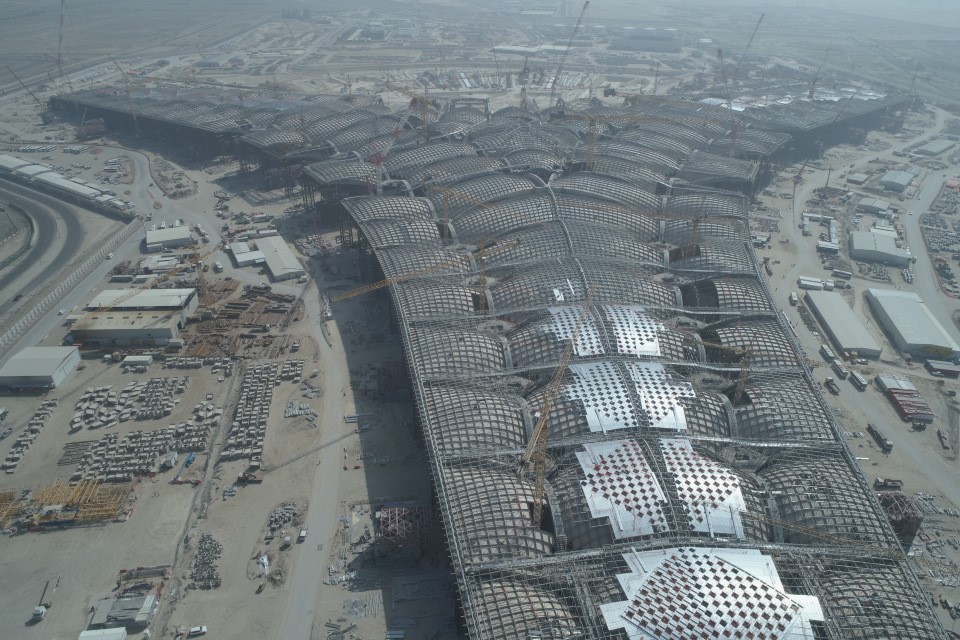 Home; Kuwait International Airport Passenger Terminal 2 Construction